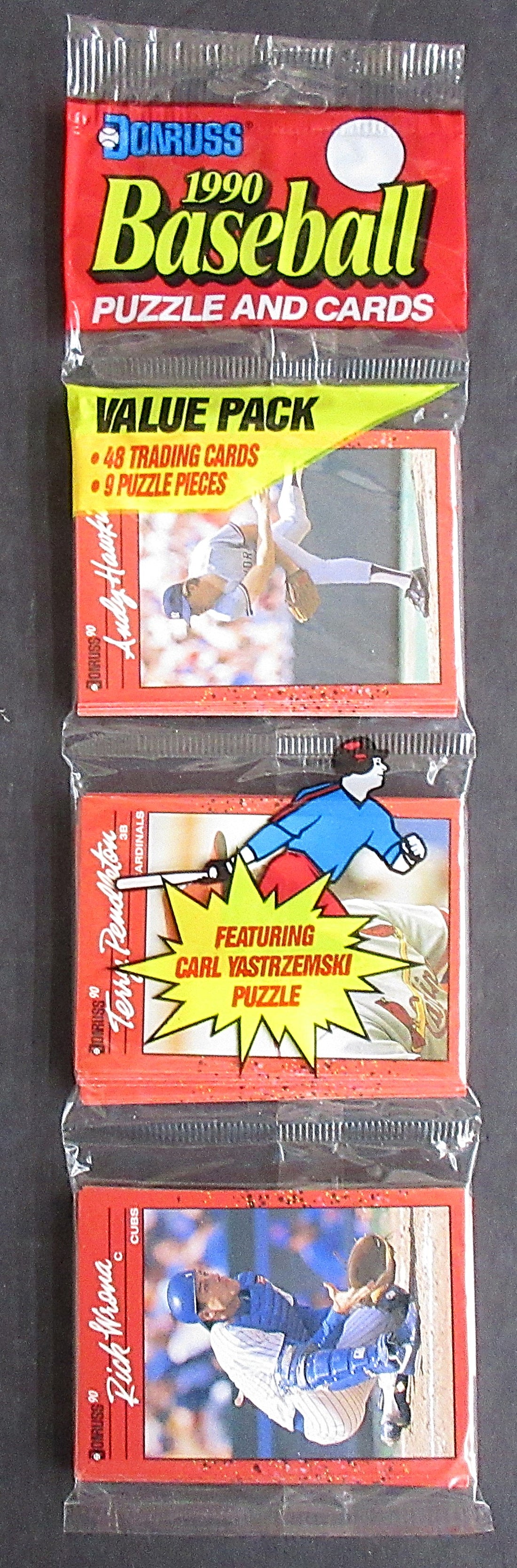 1990 Donruss Baseball Unopened Rack Pack (48) – Baseball Card Exchange