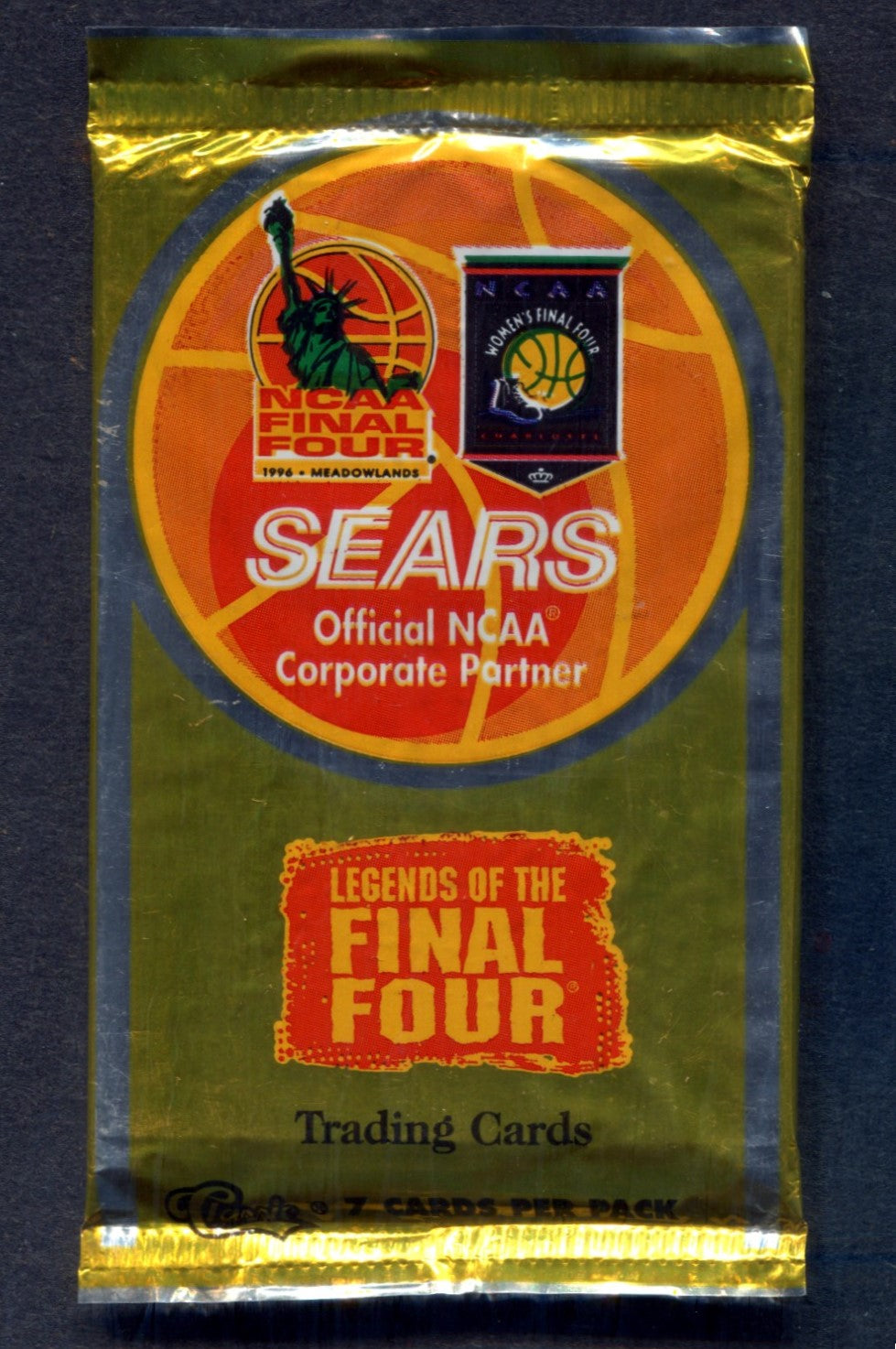 1996 Classic Sears Basketball Legends Of The Final Four Unopened Pack ...