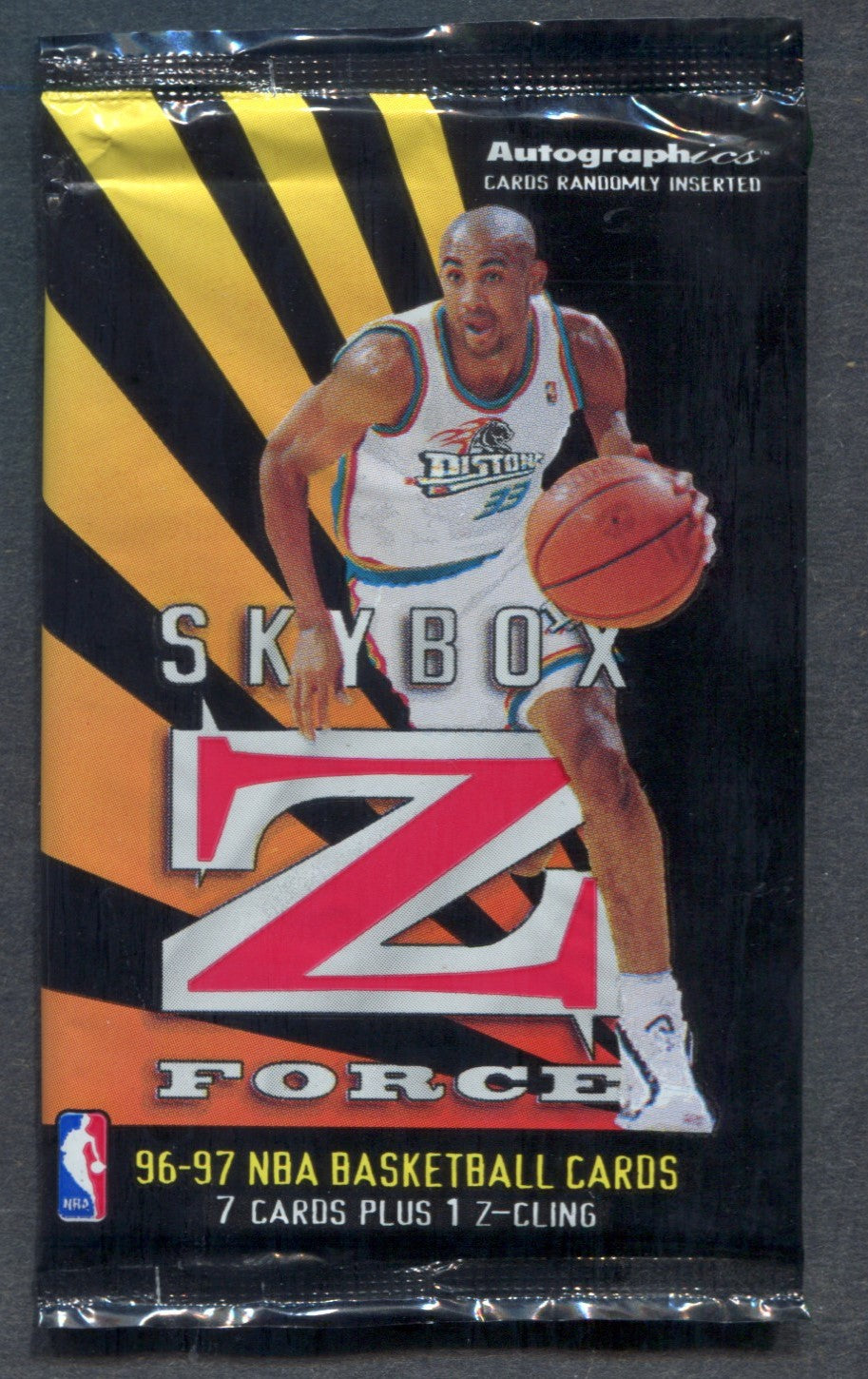 1996/97 Skybox Z-Force Basketball Unopened Series 1 Pack (Hobby) (7 ...