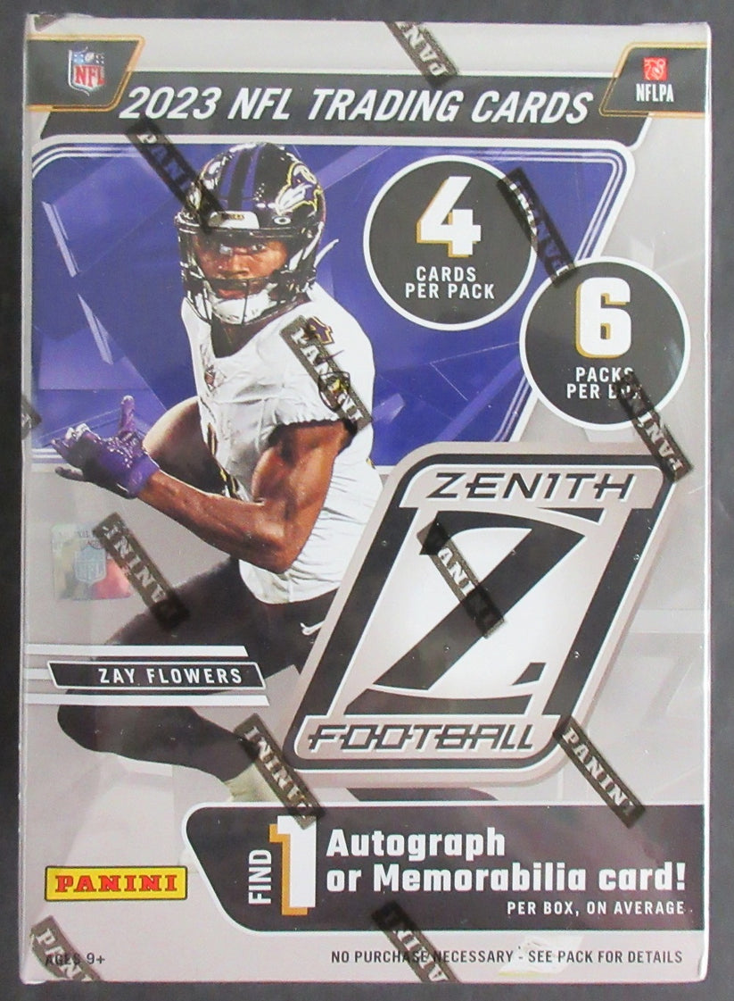 2023 Panini Zenith Football Blaster Box (6/4) – Baseball Card Exchange