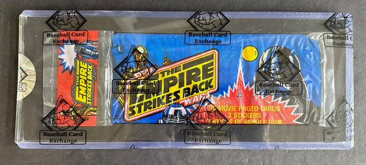 1980 Topps Empire Strikes Back Series 1 Wax Pack Rack Pack (BBCE ...