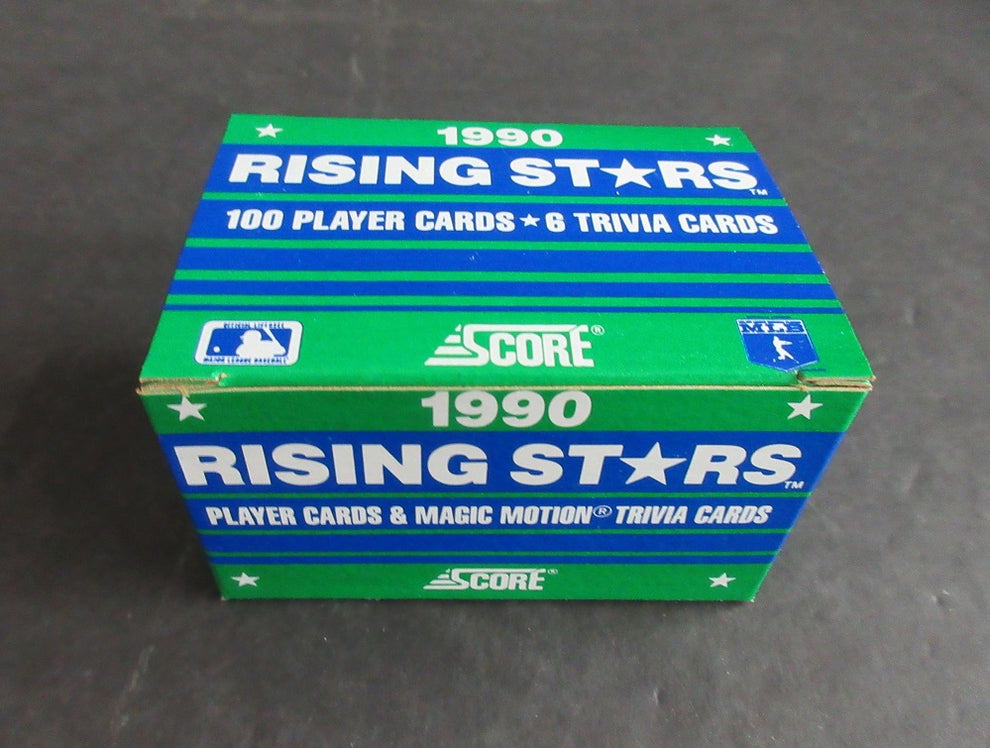 1990 Score Baseball Rising Stars Factory Set – Baseball Card Exchange