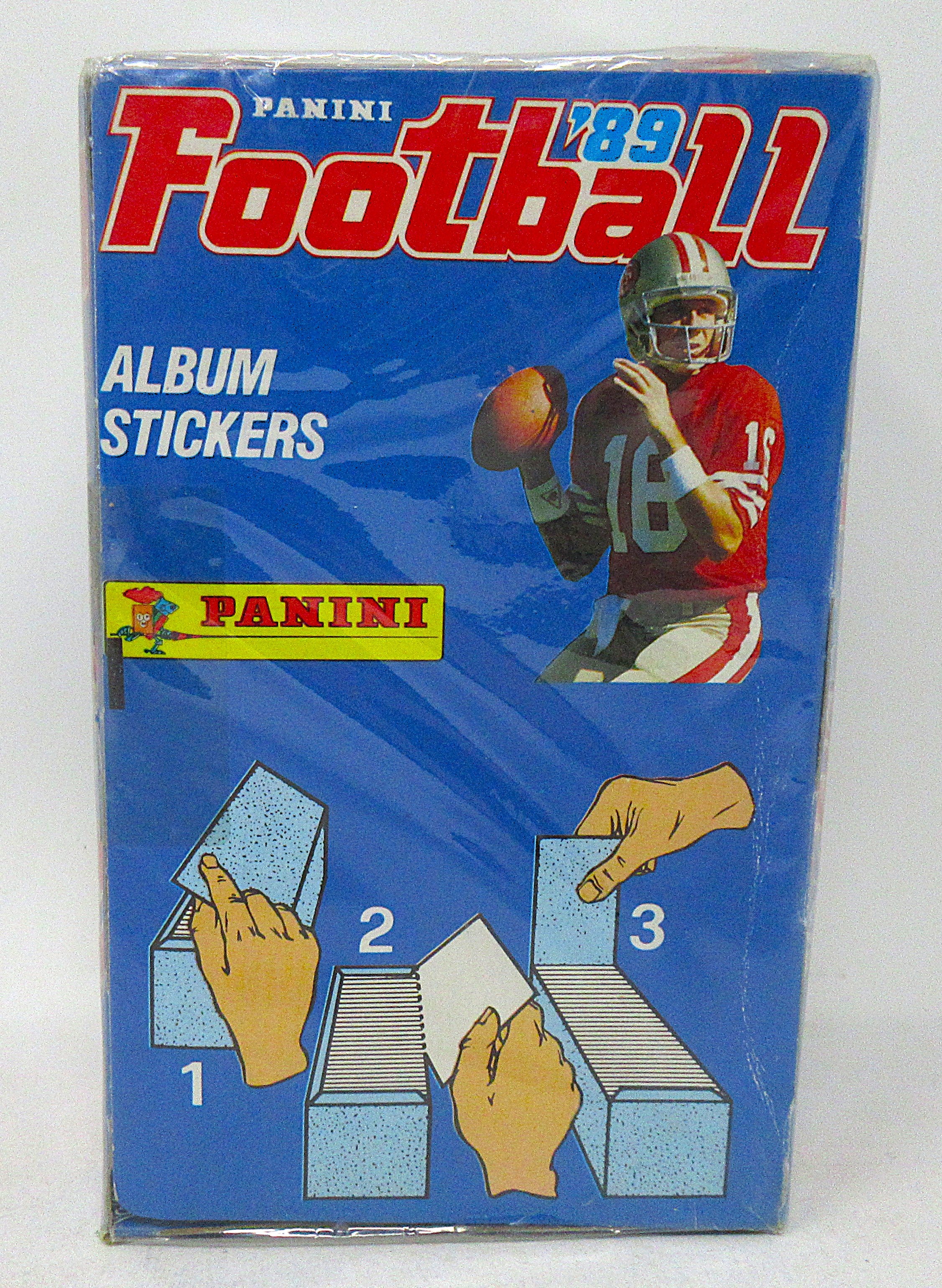 1989 Panini Football Album Stickers Box – Baseball Card Exchange