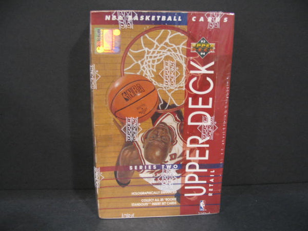 1993/94 Upper Deck Basketball Series 2 Box (Retail) – Baseball Card ...
