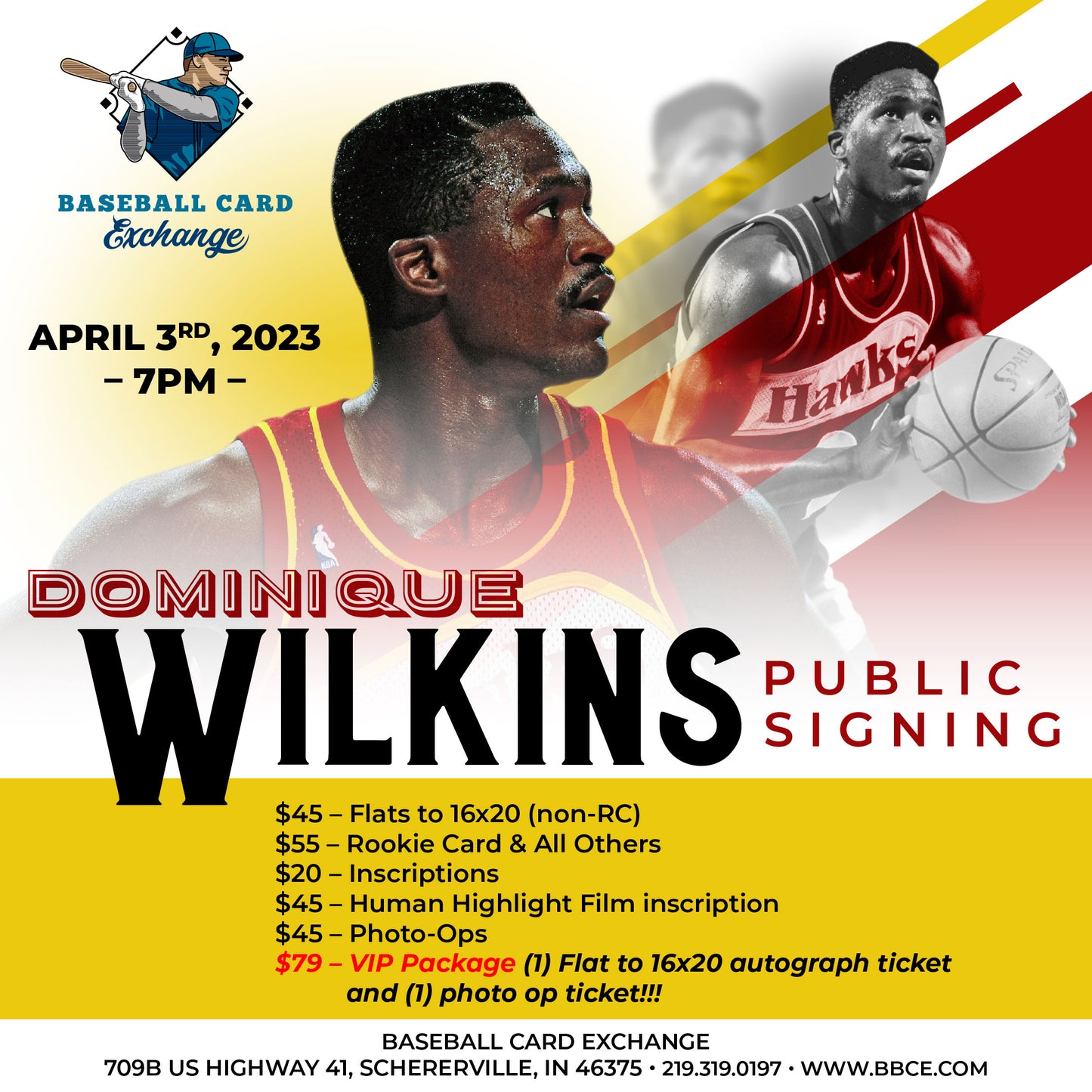Dominique Wilkins---Premium Autograph Ticket – Baseball Card Exchange