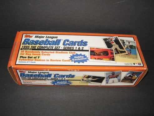 1995 Topps Baseball Factory Set (Hobby) (White) – Baseball Card Exchange
