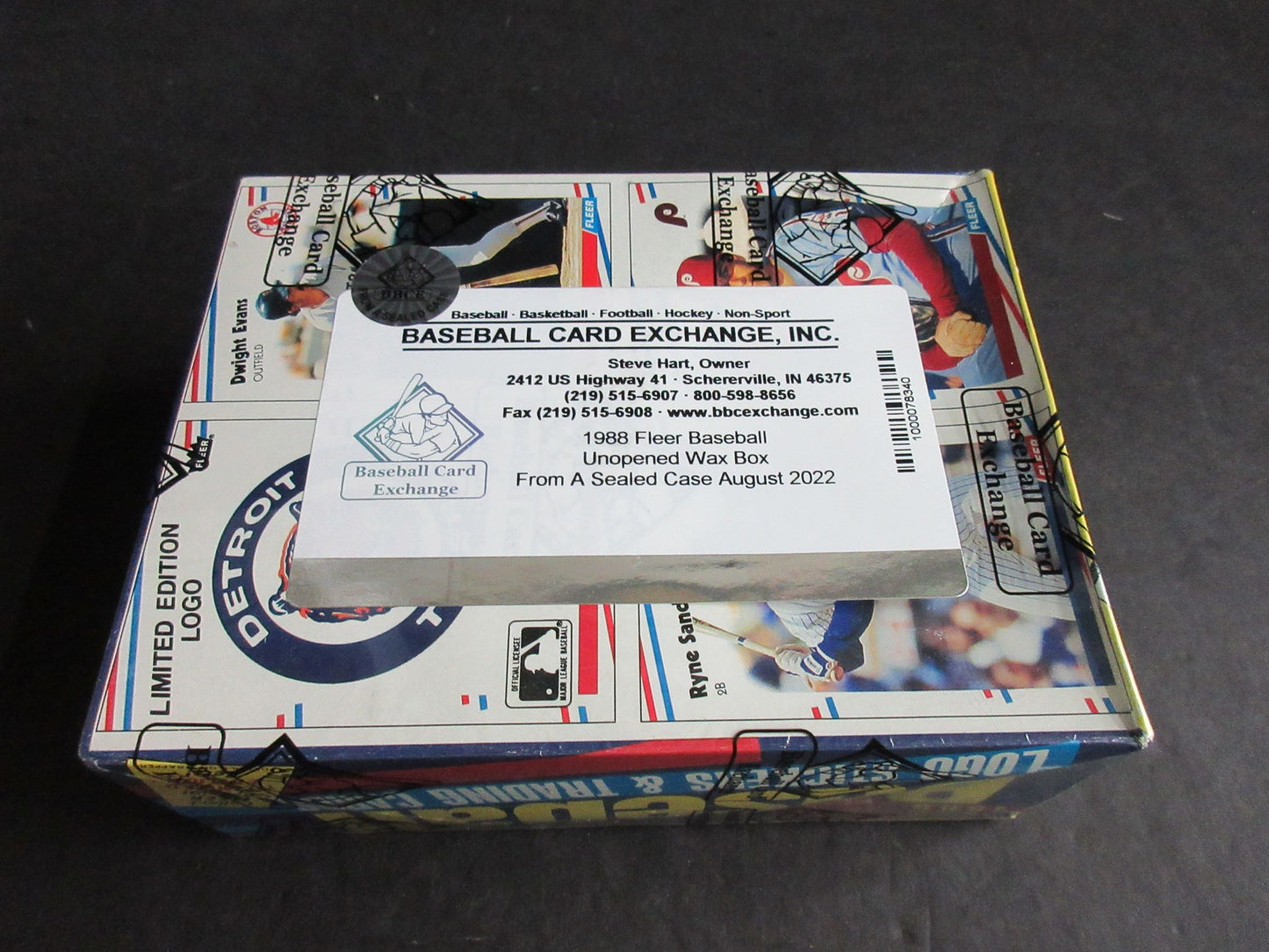 1988 Fleer Baseball Unopened Wax Box (fasc) – Baseball Card Exchange